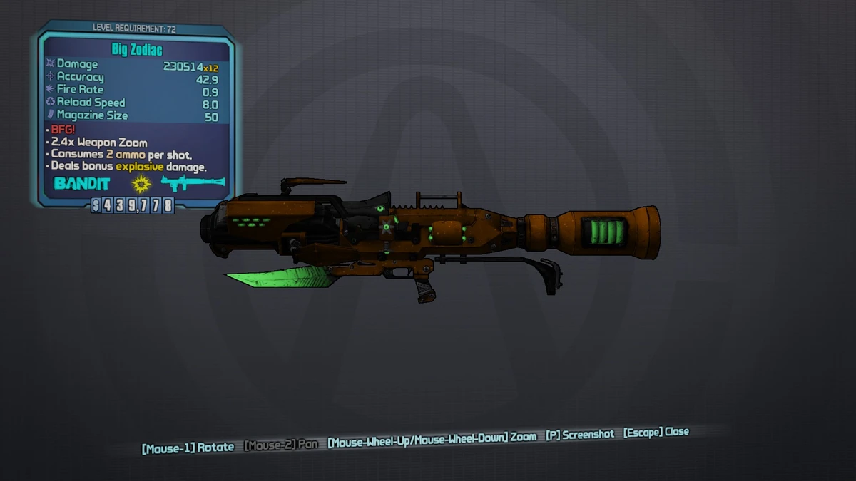 Zodiac | BL2reborn Wiki | Fandom