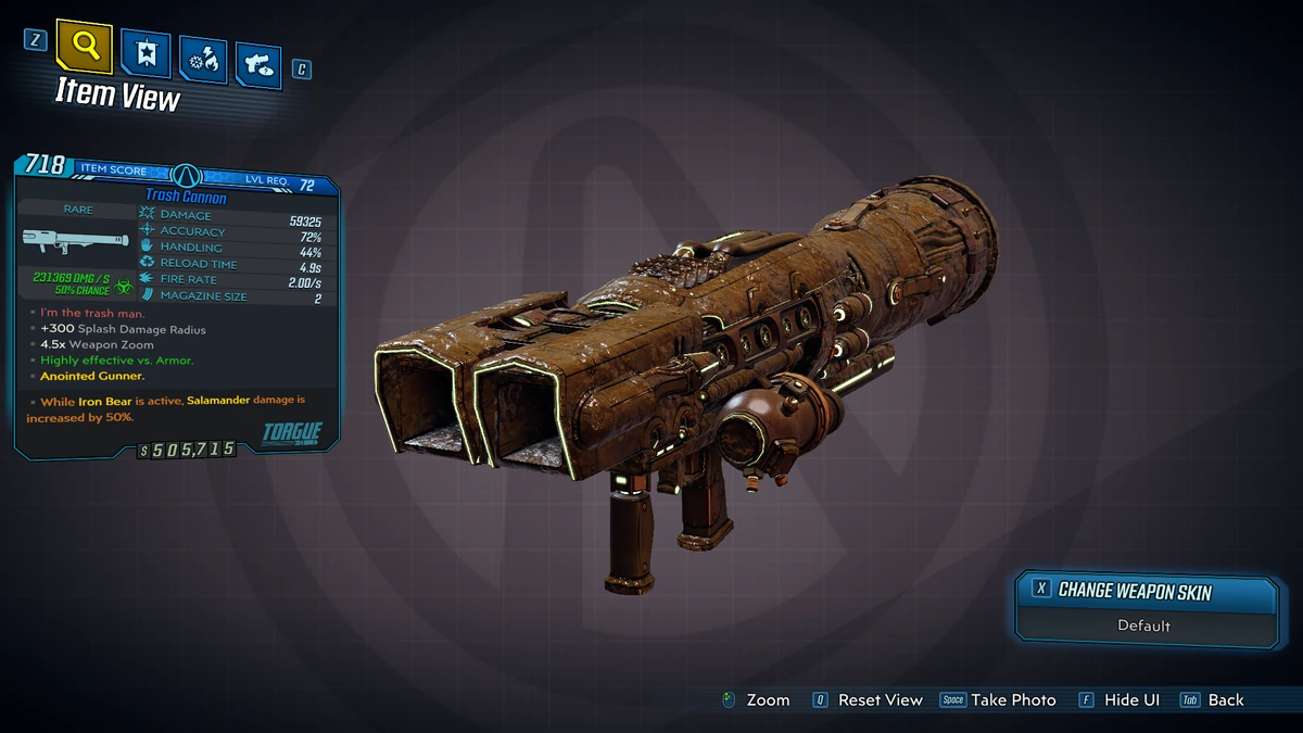 Trash Cannon | BL3 Radiance Wiki | Fandom