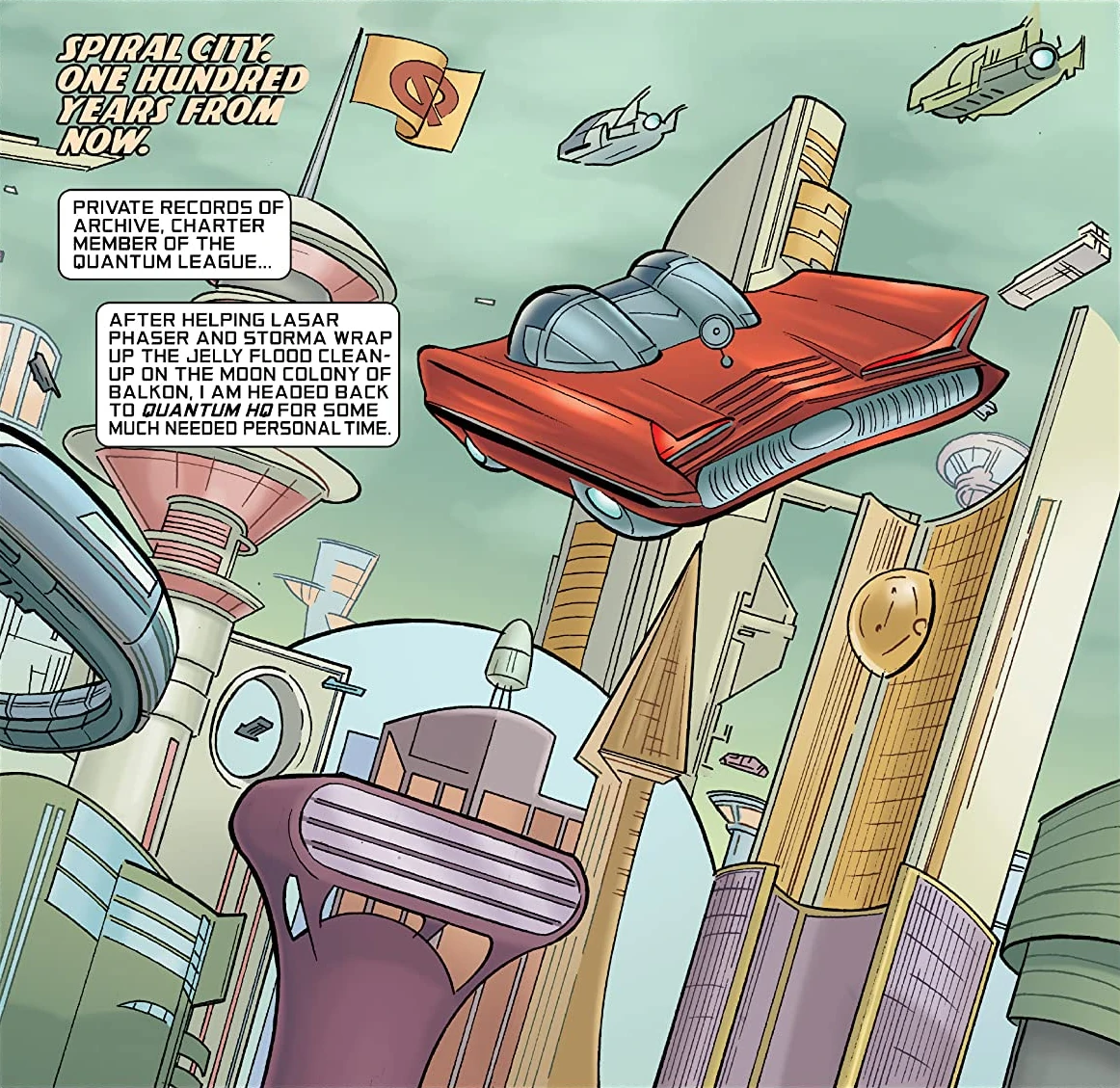 "The Quantum Age" (short story) | Black Hammer Wiki | Fandom