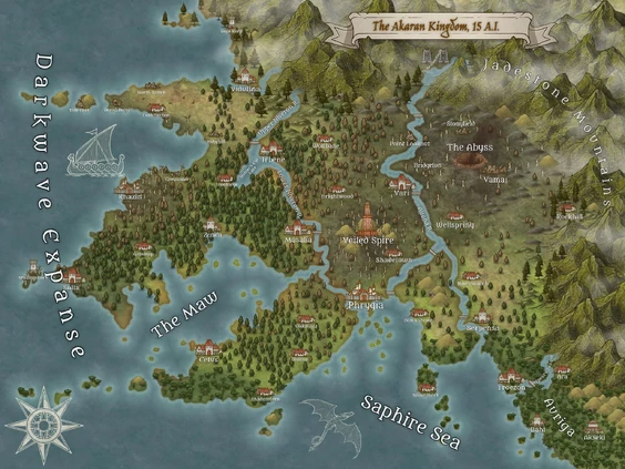 Realms of Akara | Black Star Universe Wiki | Fandom