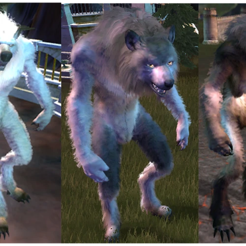Evil White Wolf