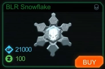 BLR Snowflake Weapon Tag | Blacklight Wiki | Fandom