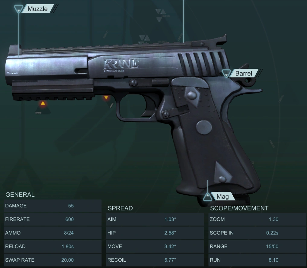 Heavy Pistol | Blacklight Wiki | Fandom