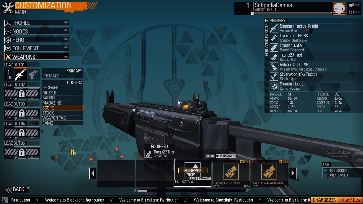 Weapons Menu | Blacklight Wiki | Fandom