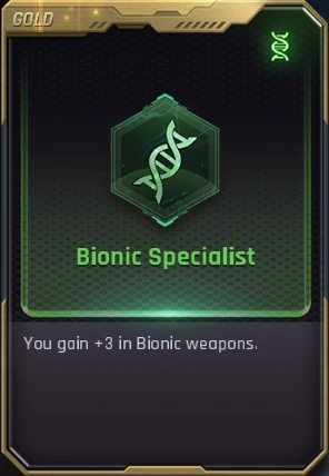 Bionic Specialist | Blackout Protocol Wiki | Fandom