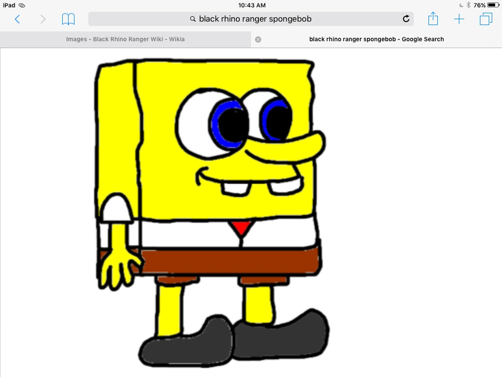 Spongebob | Black Rhino Ranger Wiki | Fandom