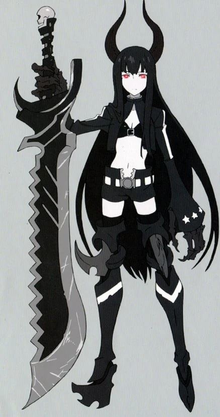 Black Gold Saw (OVA Character) | Black Rock Shooter Wiki | Fandom