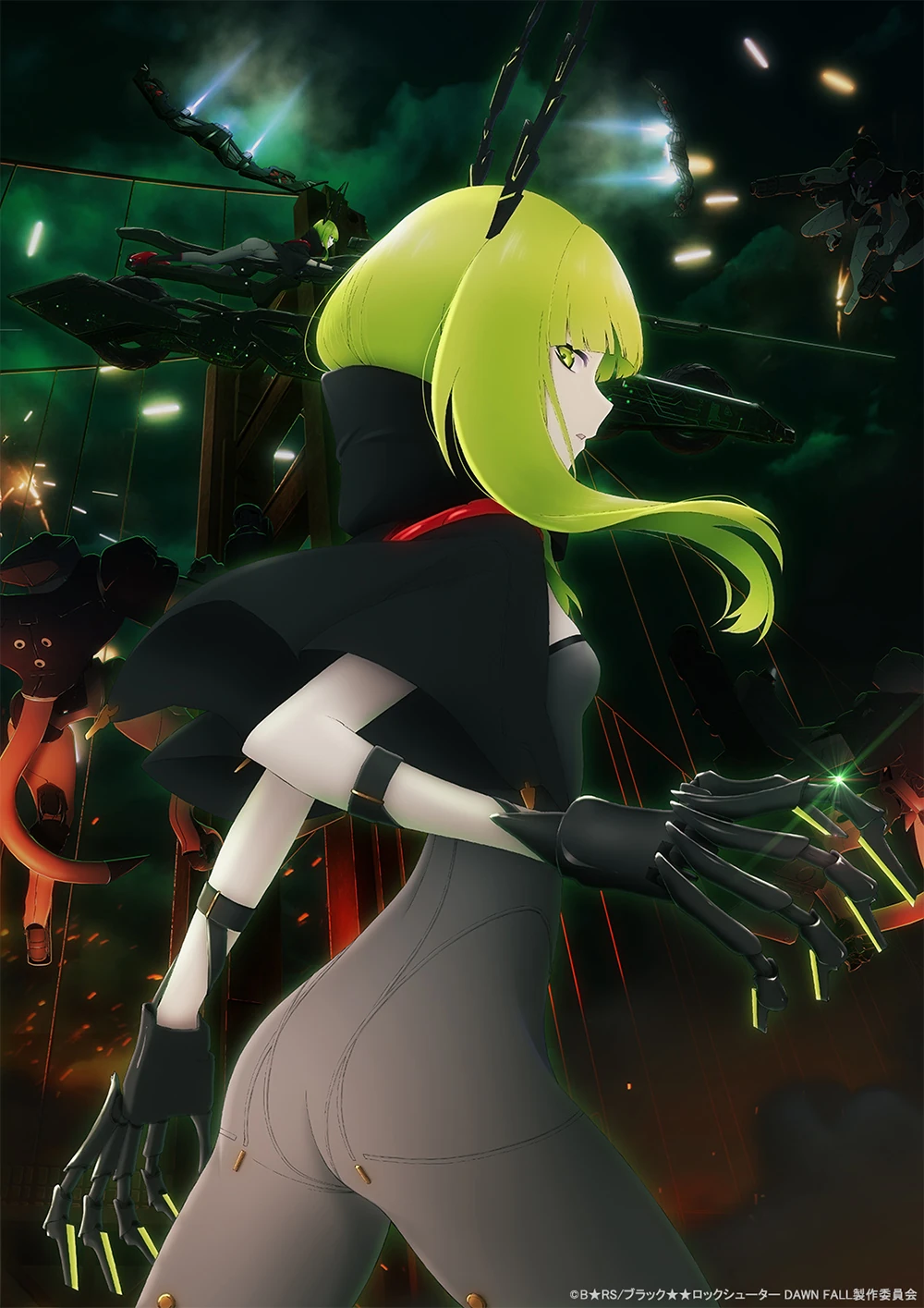 Dead Master (DAWN FALL Character)/Gallery | Black Rock Shooter Wiki ...