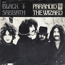 Paranoico Black Sabbath Black Sabbath Paranoia Limited Splatter