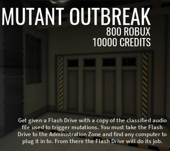 Mutant Outbreak | Blacksite Zeta Wiki | Fandom