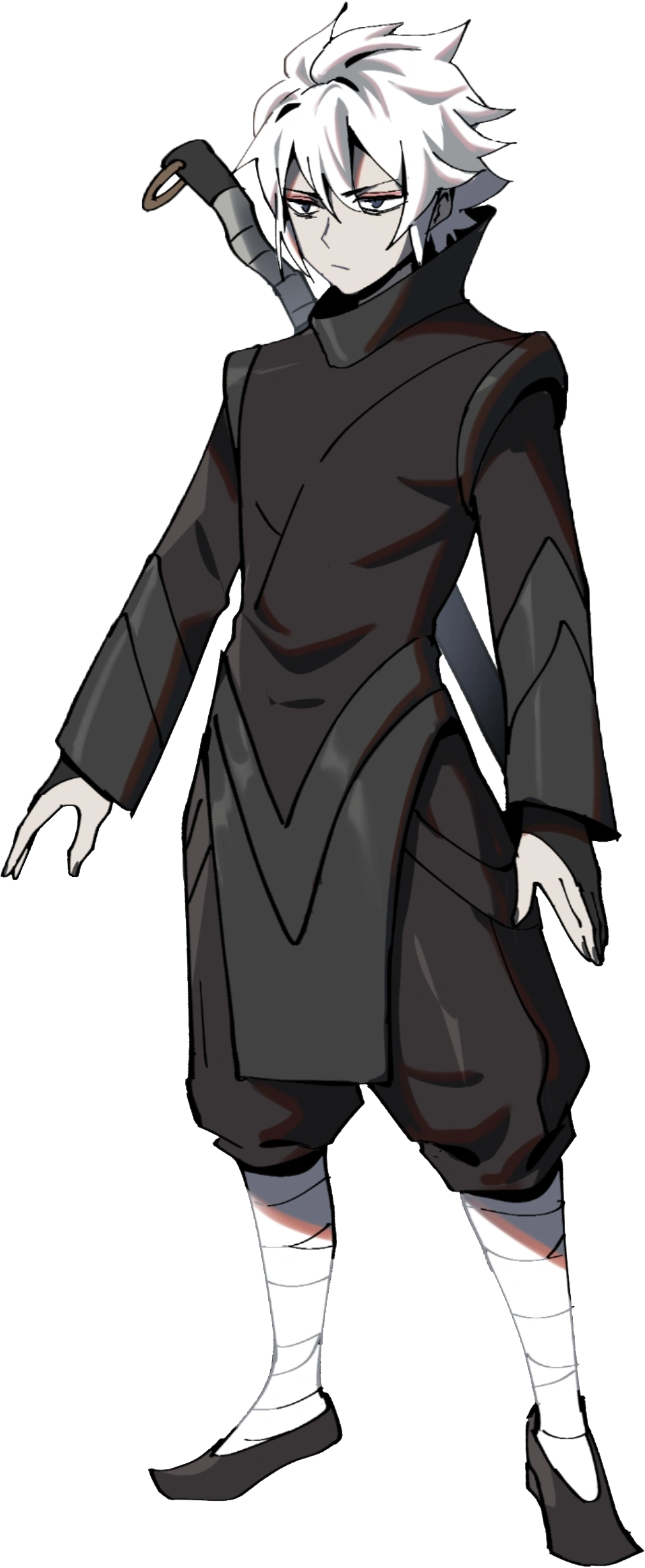 Aku (Webtoon "BlackSun") Minecraft Skin