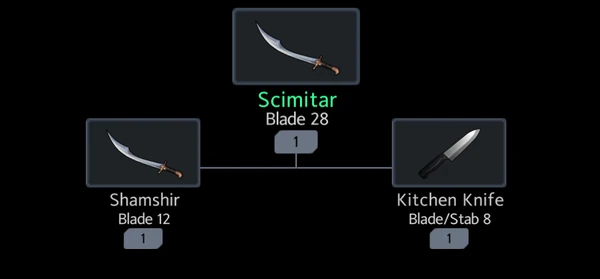 Scimitar - Official Immortal Soul: Black Survival Wiki