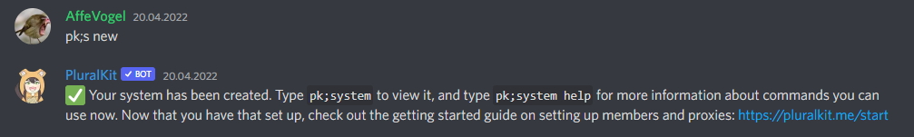 PluralKit - Bot Guide | Blackwing Company Wiki | Fandom