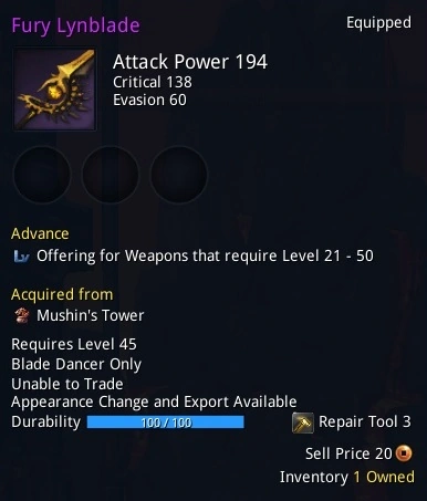 Fury Lynblade | Blade and Soul Wiki | Fandom