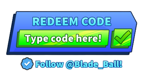 Codes | Blade Ball Wiki | Fandom