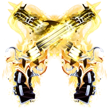Dual Divine Blaster | Blade Ball Wiki | Fandom