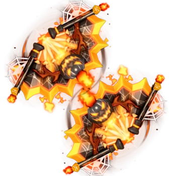Dual Pumpkin Fan | Blade Ball Wiki | Fandom