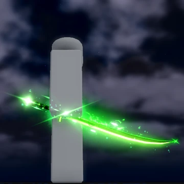 Green Katana Blade Ball