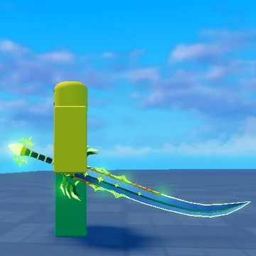 Green Katana Blade Ball