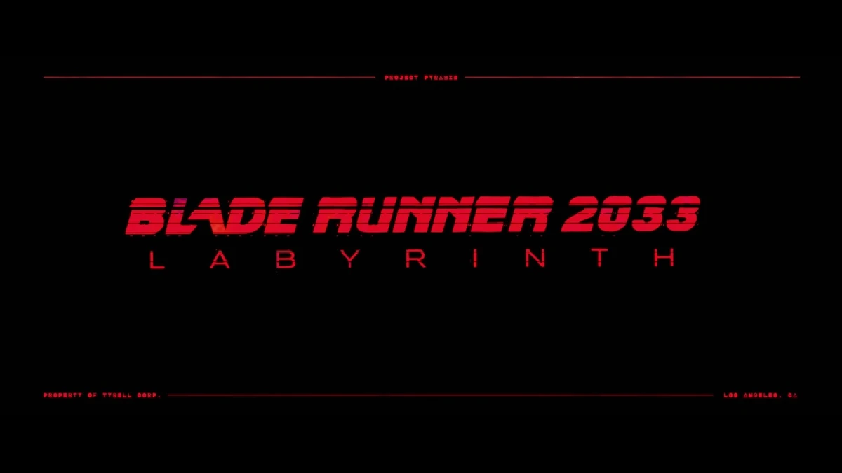 Blade Runner 2033: Labyrinth | Off-world: The Blade Runner Wiki | Fandom