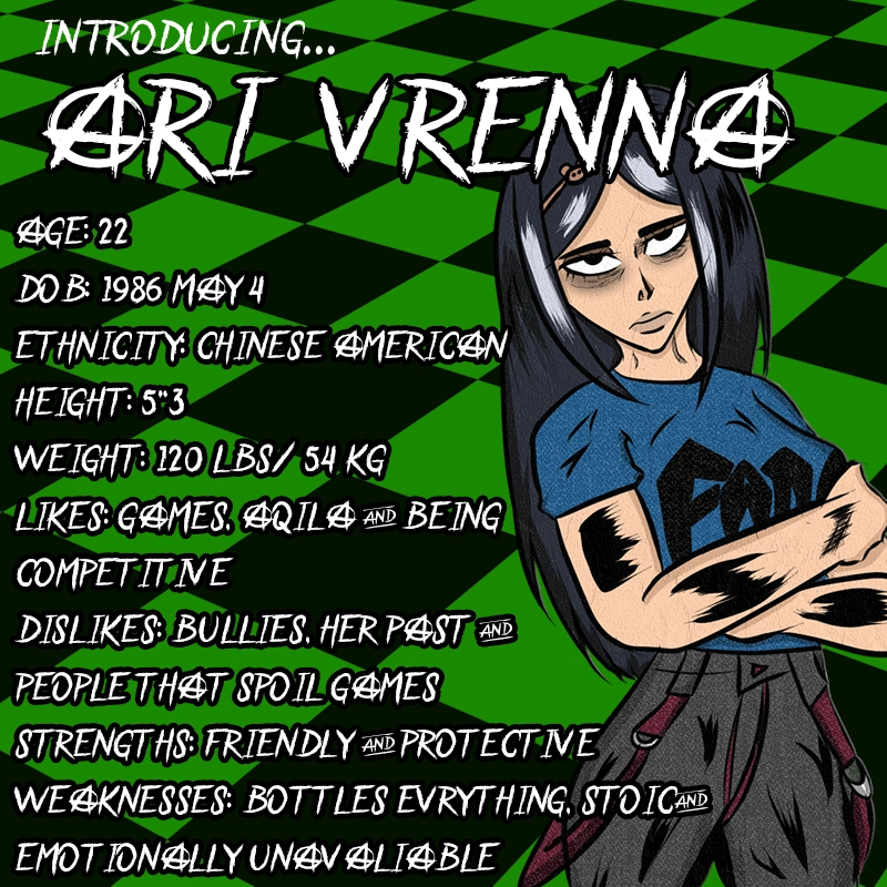 Ari Vrenna | Blak Gear Wiki | Fandom