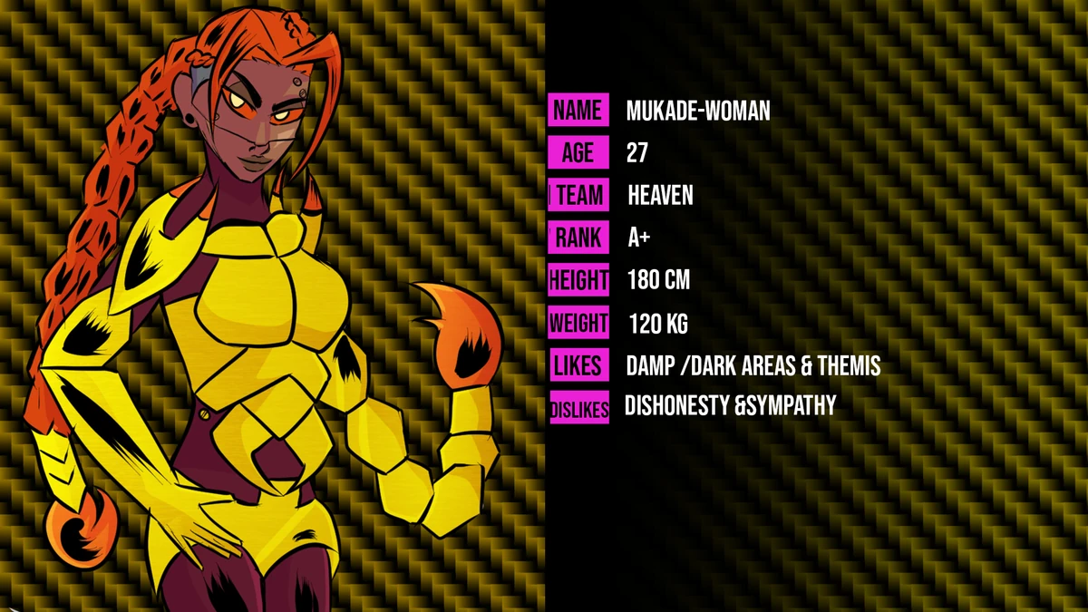 Mukade-Woman | Blak Gear Wiki | Fandom