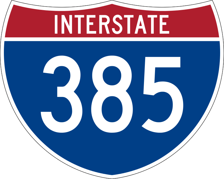 Interstate 385 | Blanding Cassatt community | Fandom