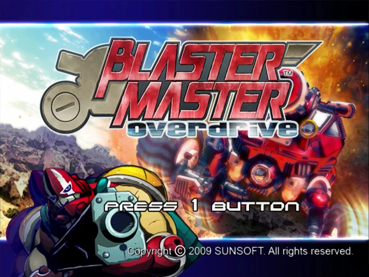 Blaster Master: Overdrive | Blaster Master Wiki | Fandom
