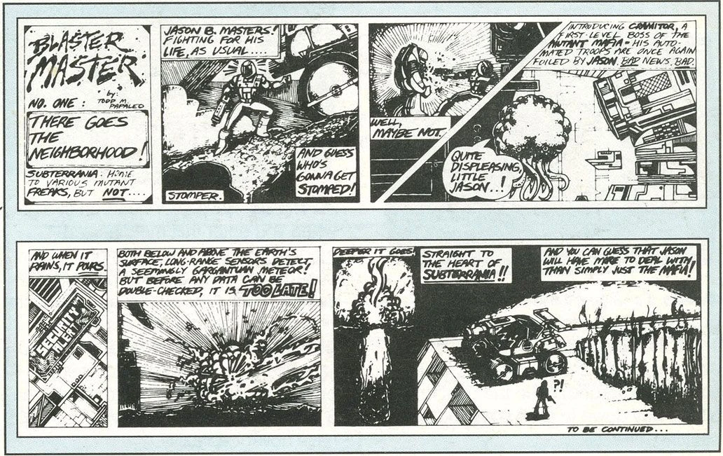 Blaster Master (Comic) | Blaster Master Wiki | Fandom