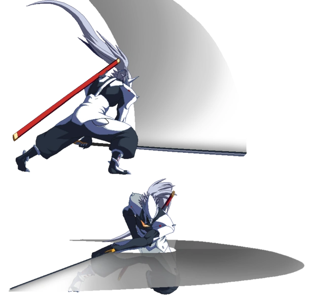 Blazblue Hakumen Gif