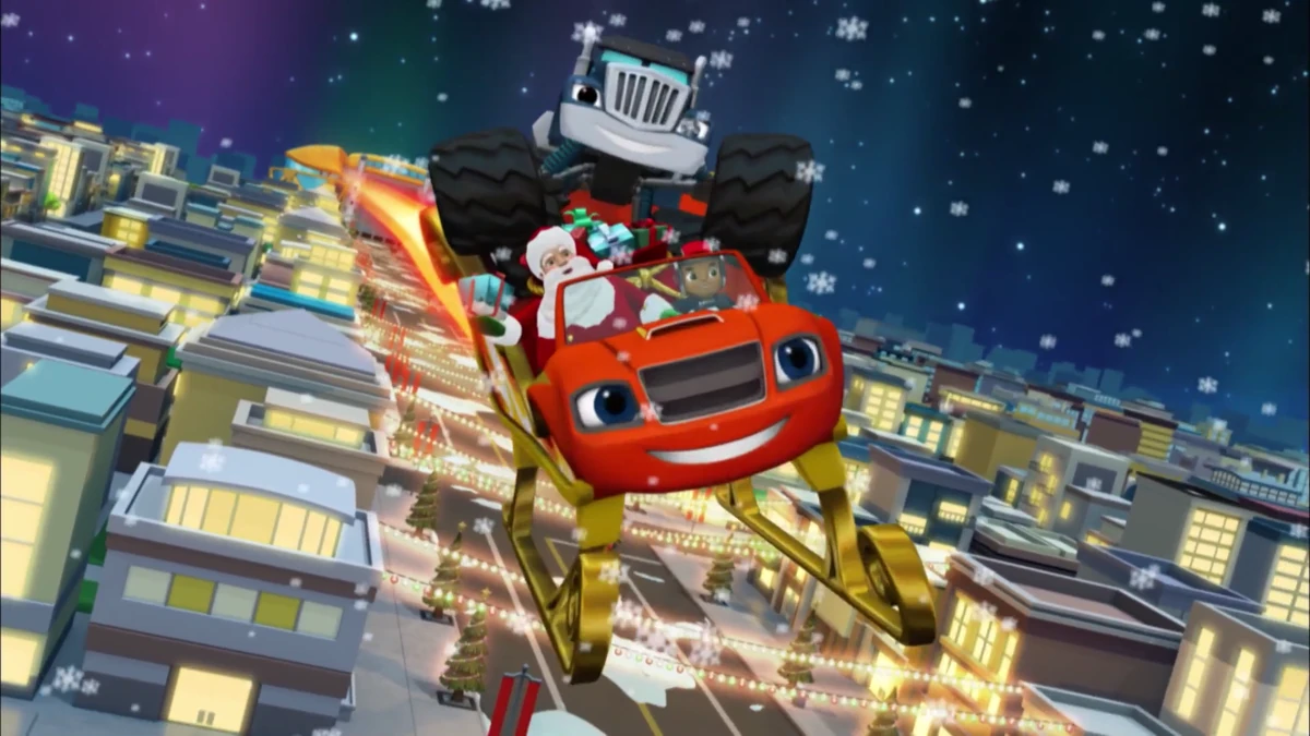 Monster Machine Christmas/Appearances | Blaze and the Monster Machines ...