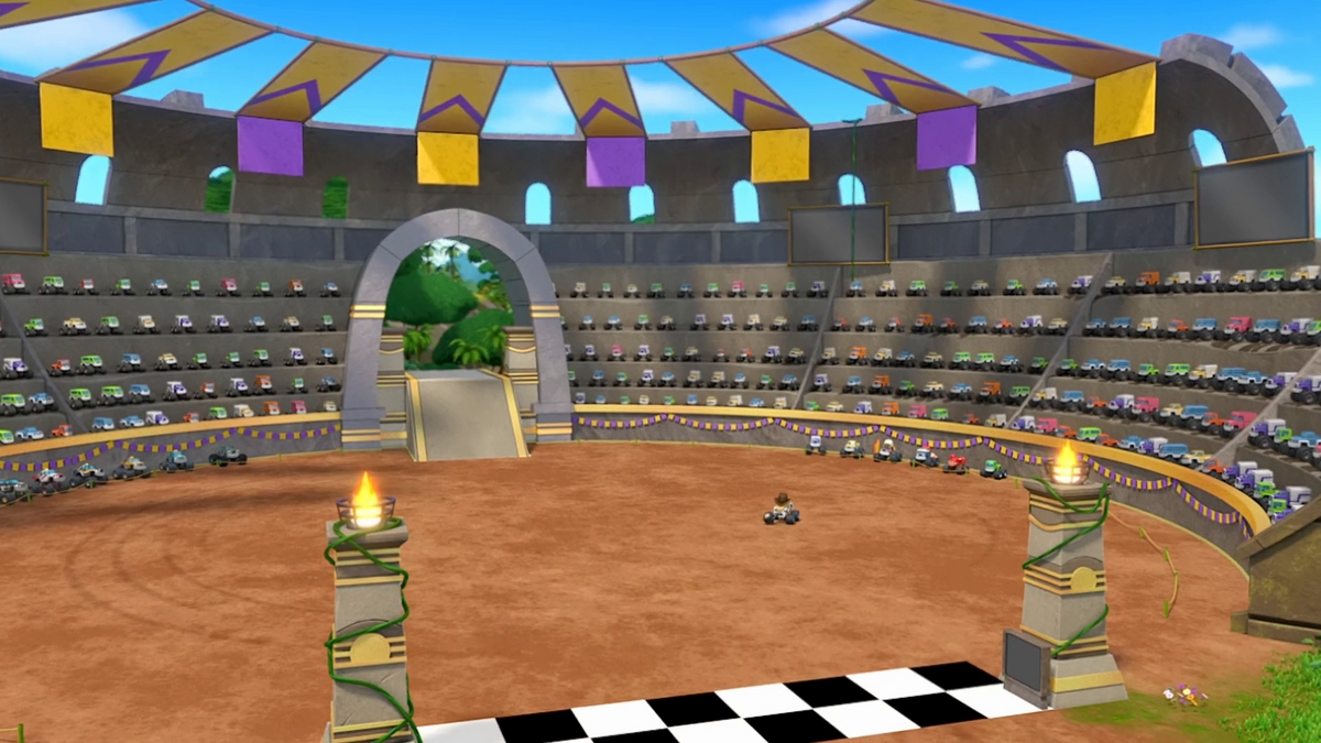 Sparkles Big Rescuegallery1 Blaze And The Monster Machines Wiki