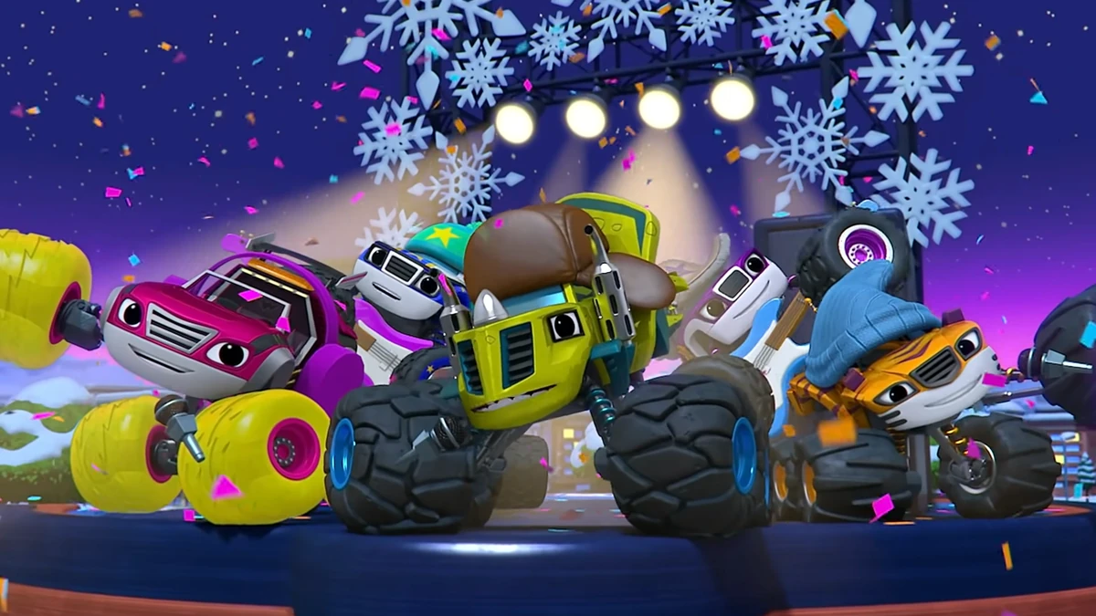 The Monster Machine Christmas Extravaganza/Trivia | Blaze and the ...