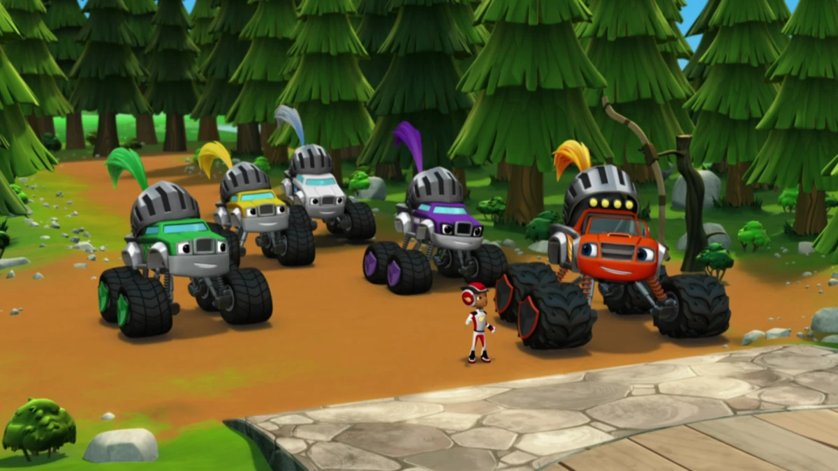 Knight Riders/Appearances | Blaze and the Monster Machines Wiki | Fandom