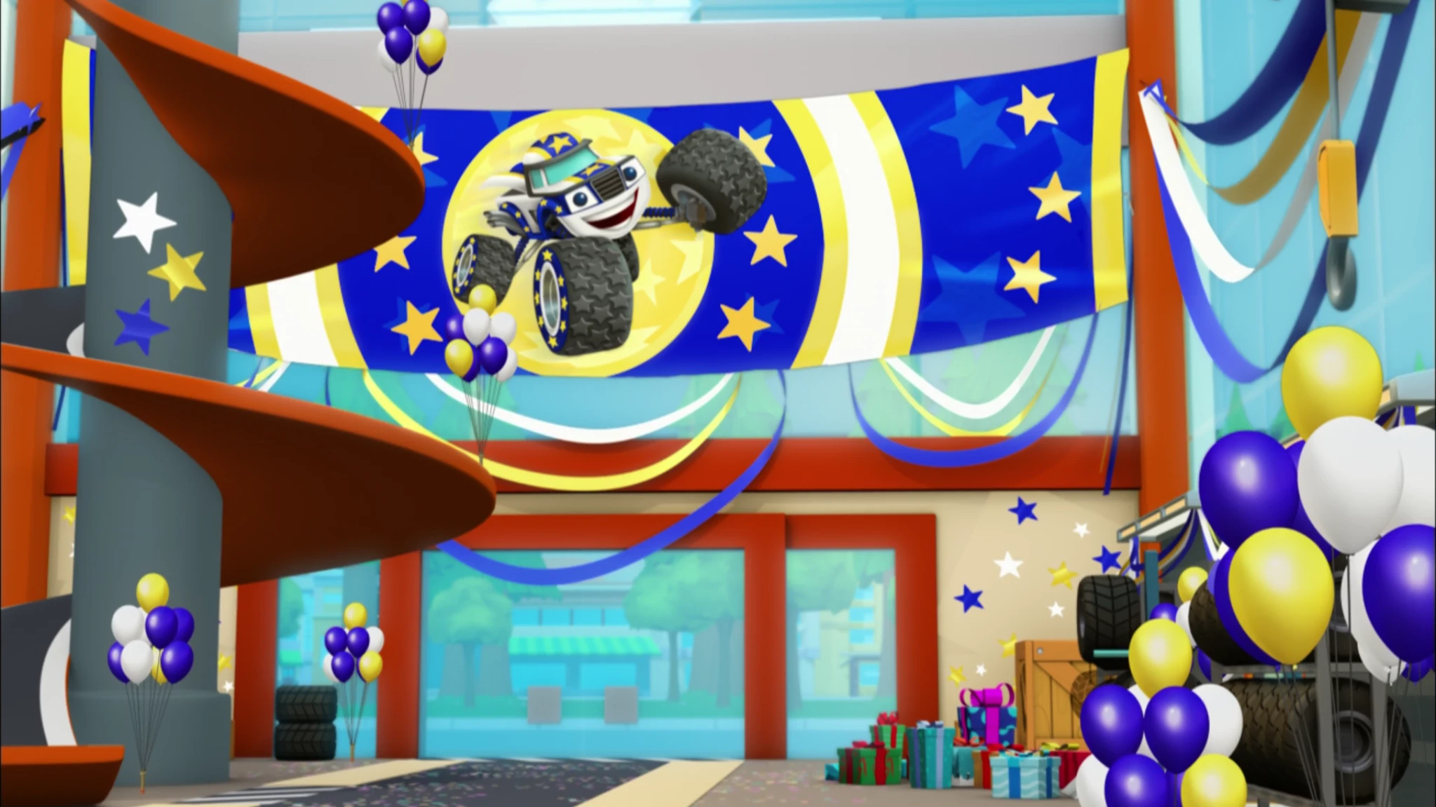 blaze catch the cake