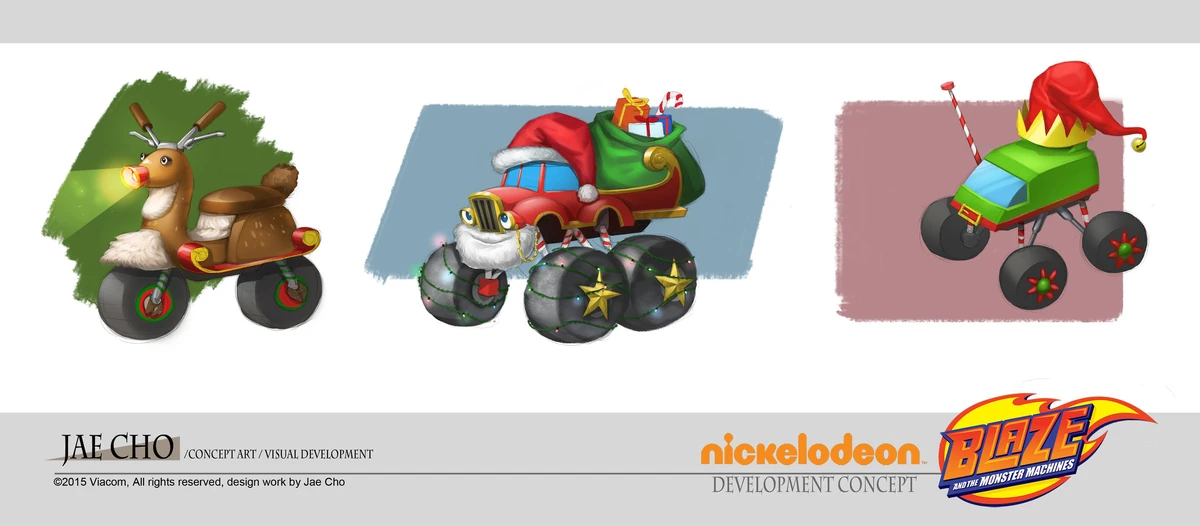 Monster Machine Christmas/Gallery | Blaze and the Monster Machines Wiki ...