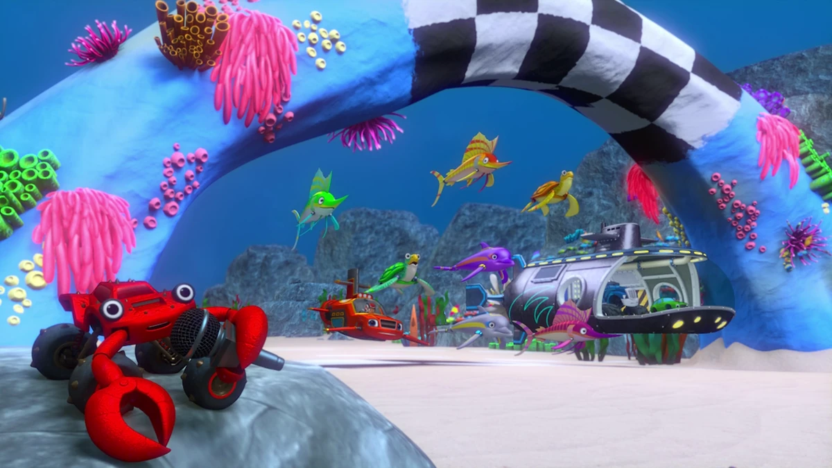 Deep Sea Grand Prix/Appearances | Blaze and the Monster Machines Wiki ...