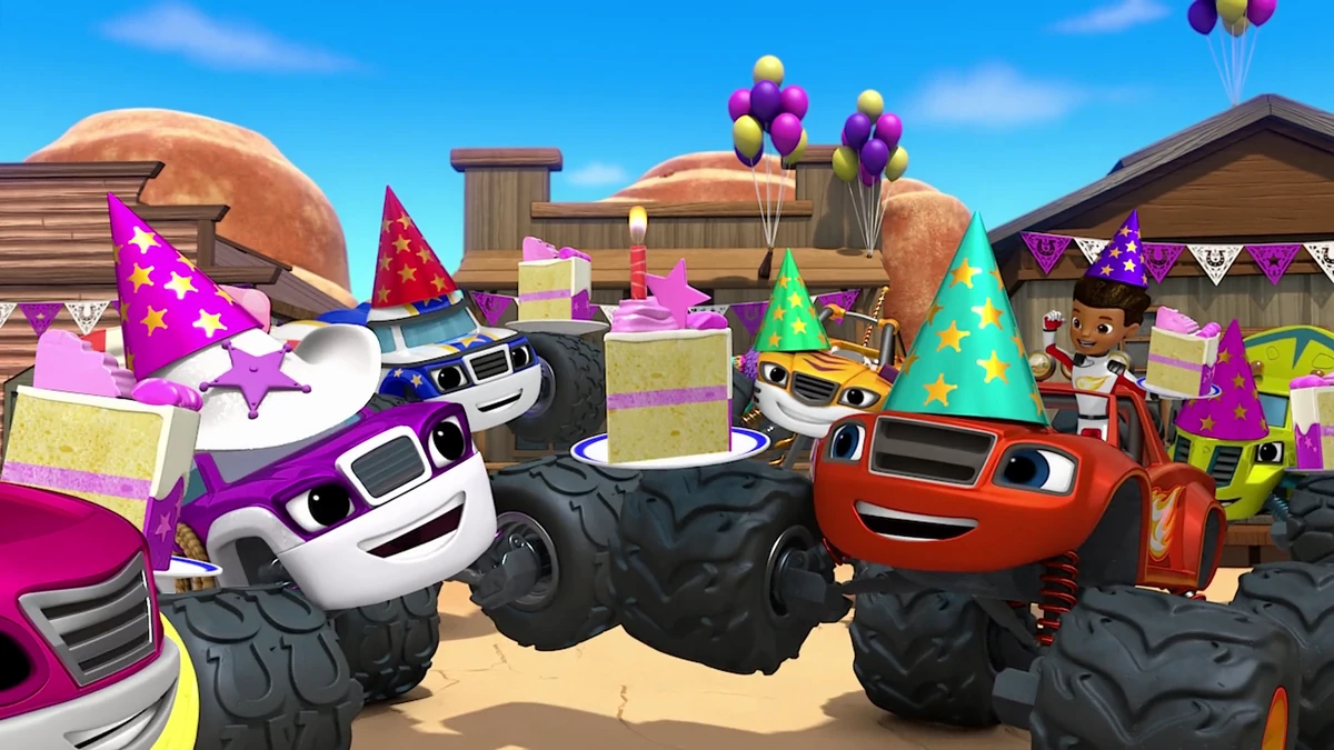 Starla's Wild West Birthday/Trivia | Blaze and the Monster Machines ...