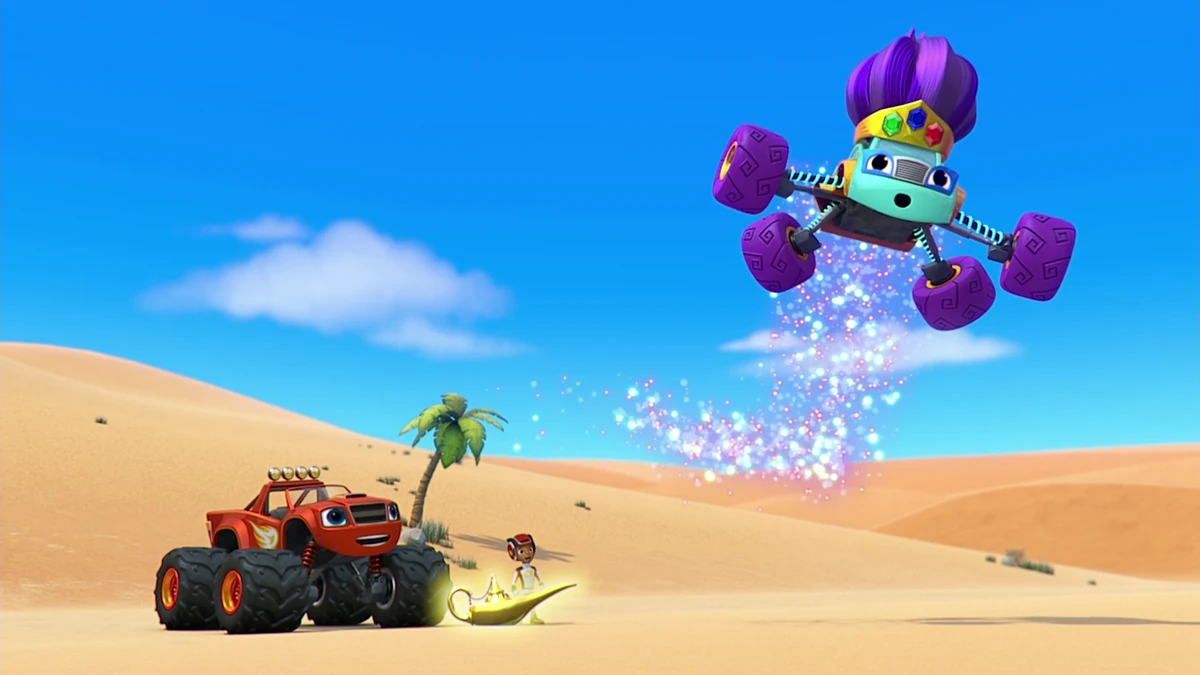 Blaze and the Magic Genie/Gallery | Blaze and the Monster Machines Wiki ...