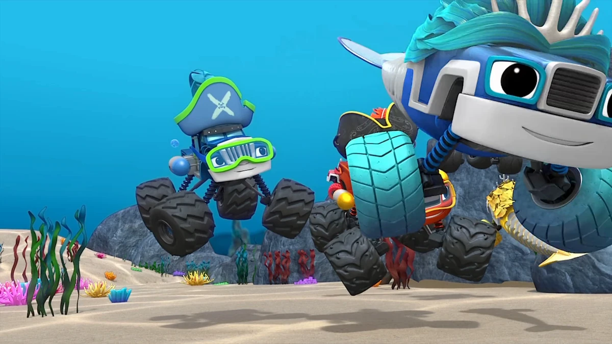 Hide and Seek Mermaids/Gallery | Blaze and the Monster Machines Wiki ...