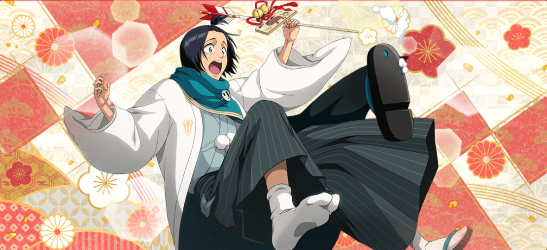 6★ Hanataro Yamada (New Year Version) (Resurrection) | BLEACH Brave ...