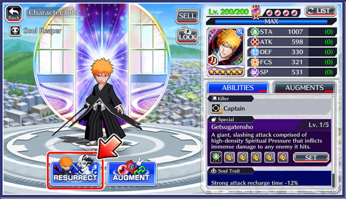 Guide: Resurrection | BLEACH Brave Souls Wiki | Fandom