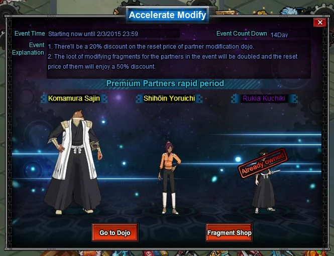 Accelerate Modify | Bleach Gogames Wiki | Fandom