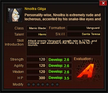 Nnoitra Gilga | Bleach Online User Wiki | Fandom