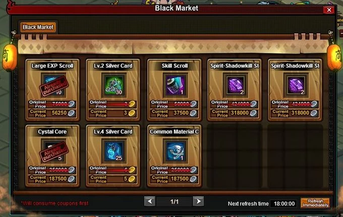 Black Market | Bleach Online User Wiki | Fandom