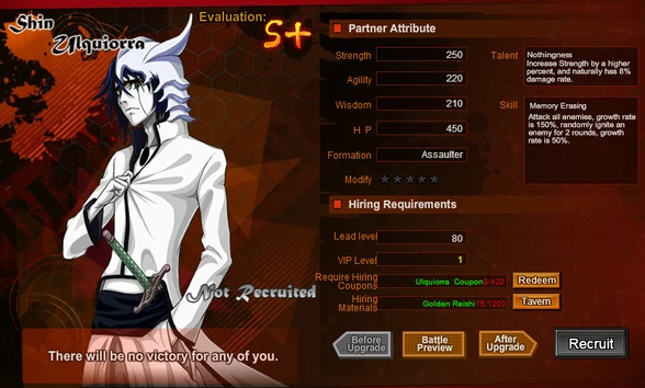 Ulquiorra Cifer (SWP) | Bleach Online User Wiki | Fandom