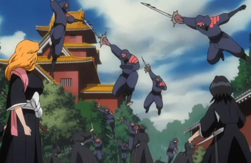 Gotei 13 vs. Kasumiōji Clan | Bleach Wiki | Fandom