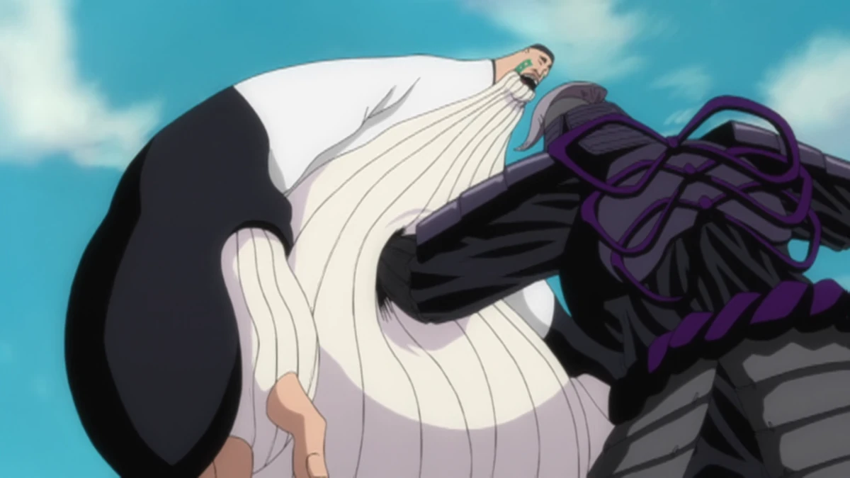 Ikkaku Madarame & Sajin Komamura vs. Choe Neng Poww | Bleach Wiki | Fandom