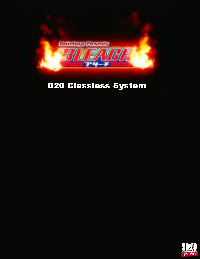 Category:Browse | Bleach D20 Classless Wiki | Fandom