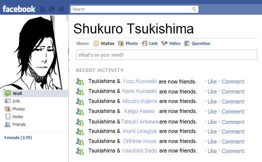 Talkshūkurō Tsukishima Seireitou Bleach Fan Fiction Wiki Fandom